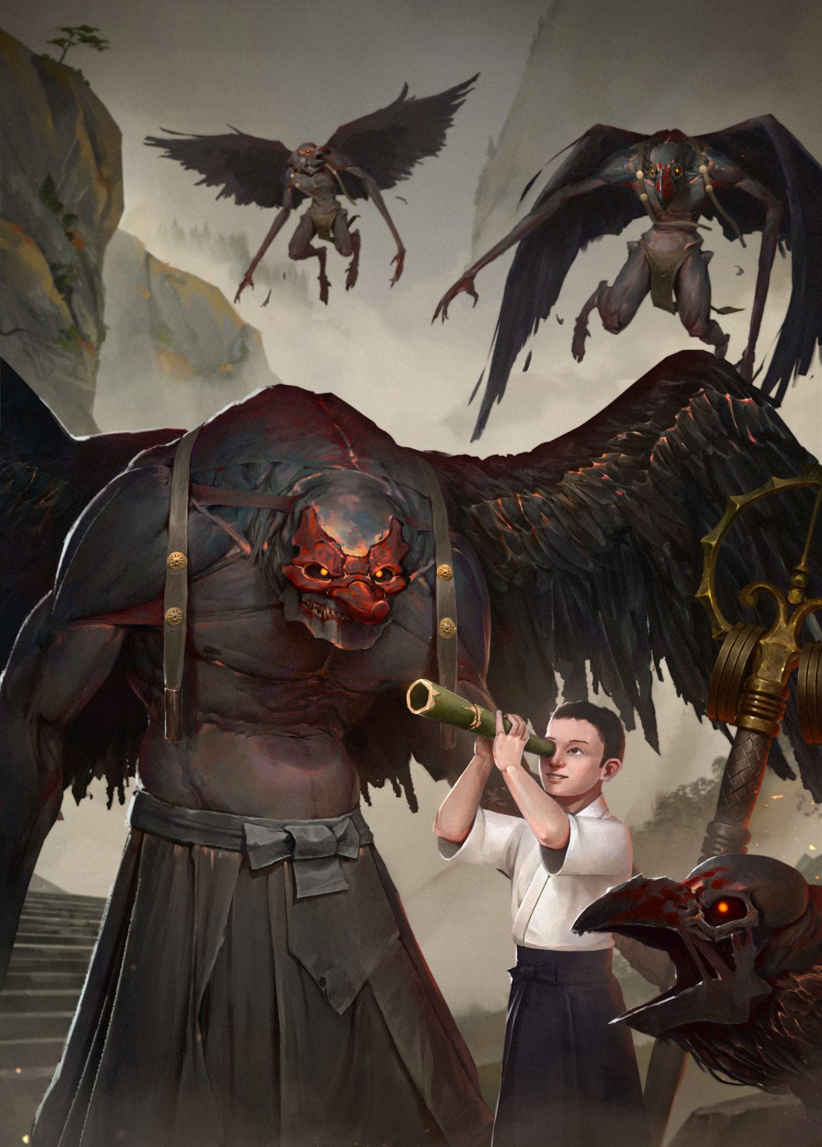 Tengu, el demonio que se convirtió en un mini dios – Japón Entre Amigos
